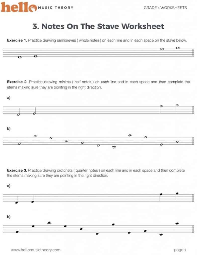 Free Resources Free Sheet Music And Theory Printables