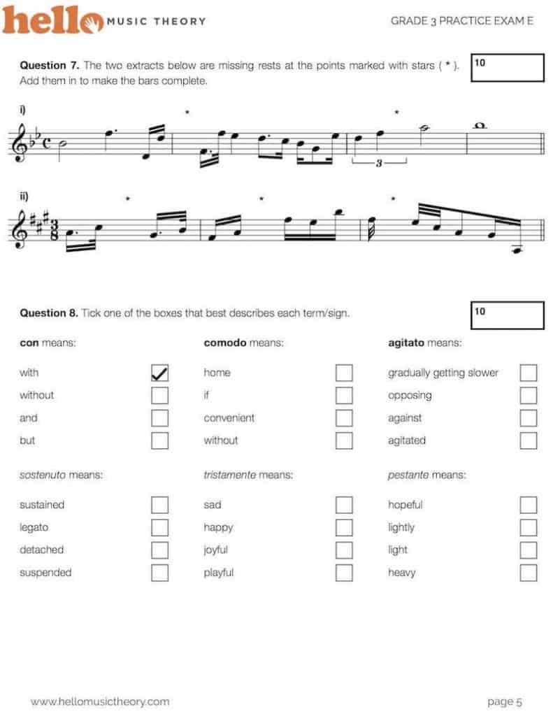 Music Theory Exam Papers Hello Music Theory | Learn To Read Music