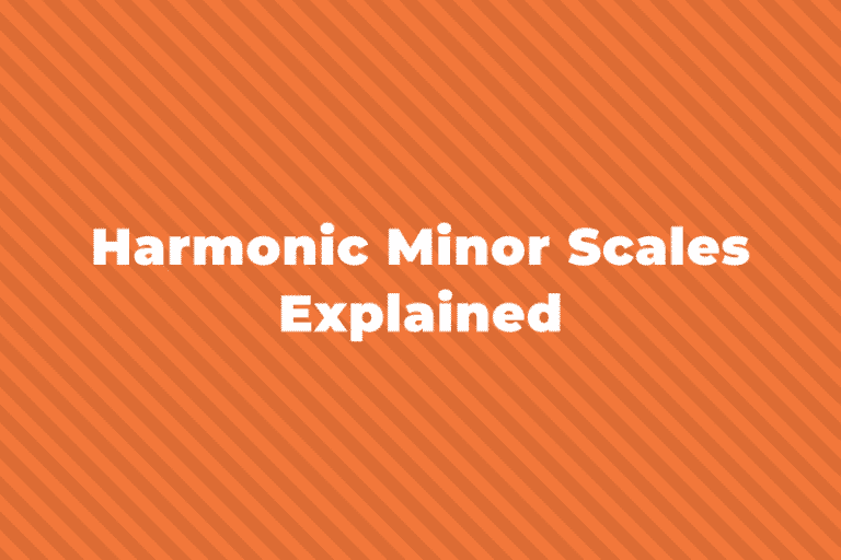 The Minor Scales: Natural, Harmonic And Melodic