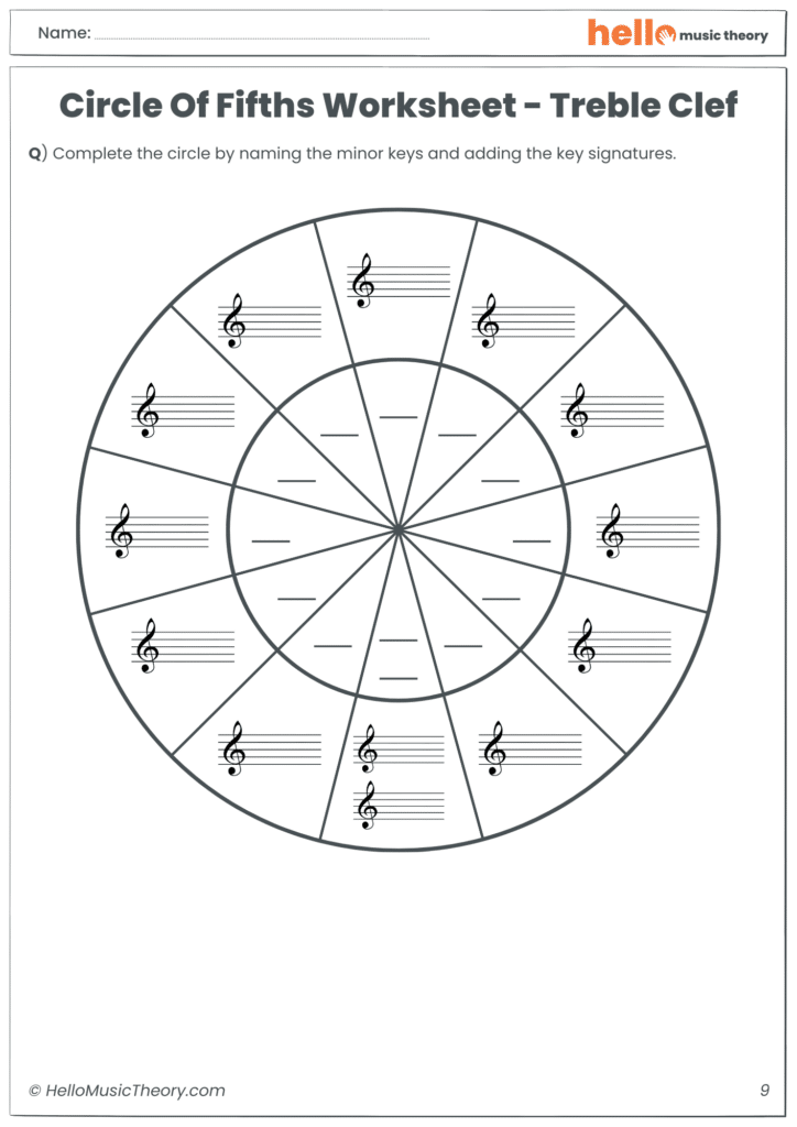 Music Theory Worksheets