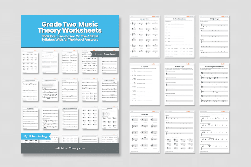 Music Theory Worksheets