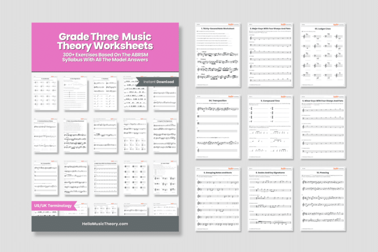 Music Theory Worksheets