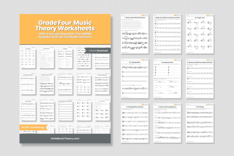 Music Theory Worksheets