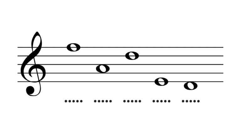 Treble Clef Note Words Quiz